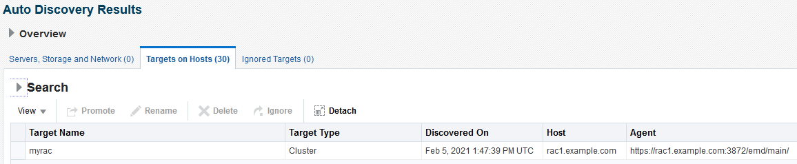 How to add cluster database to OEM – FlashGrid Help Center