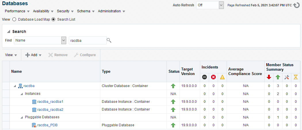 How to add cluster database to OEM – FlashGrid Help Center